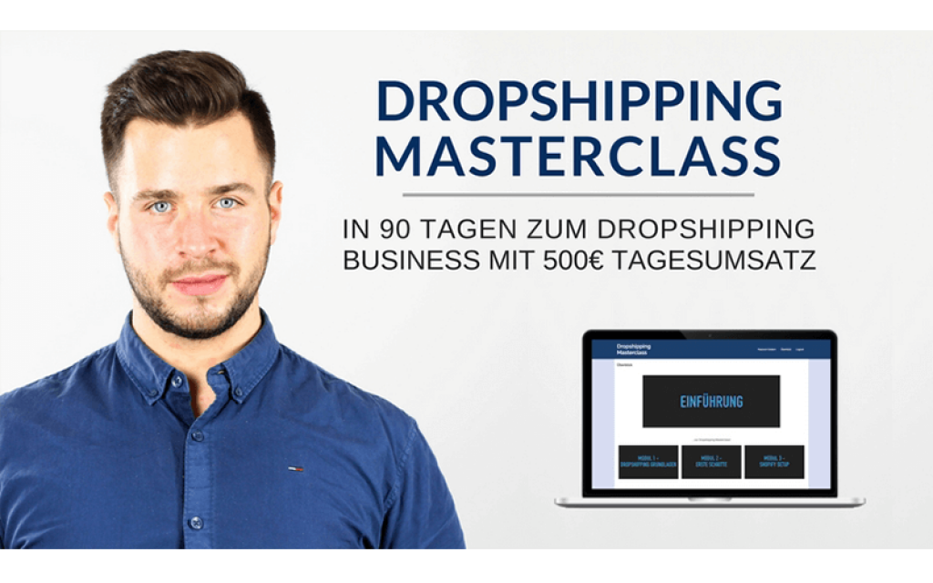 Dropshipping Masterclass 🥇 • 2025 • Alle Infos, Kosten & Erfahrungen